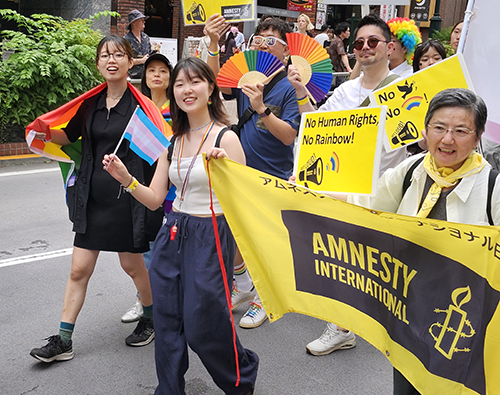 【イベント報告】Tokyo Pride 2025に参加しました！ : アムネスティ日本 AMNESTY